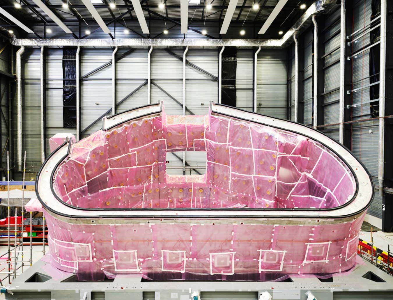 Take a look behind the scenes at the world’s largest fusion experiment ...