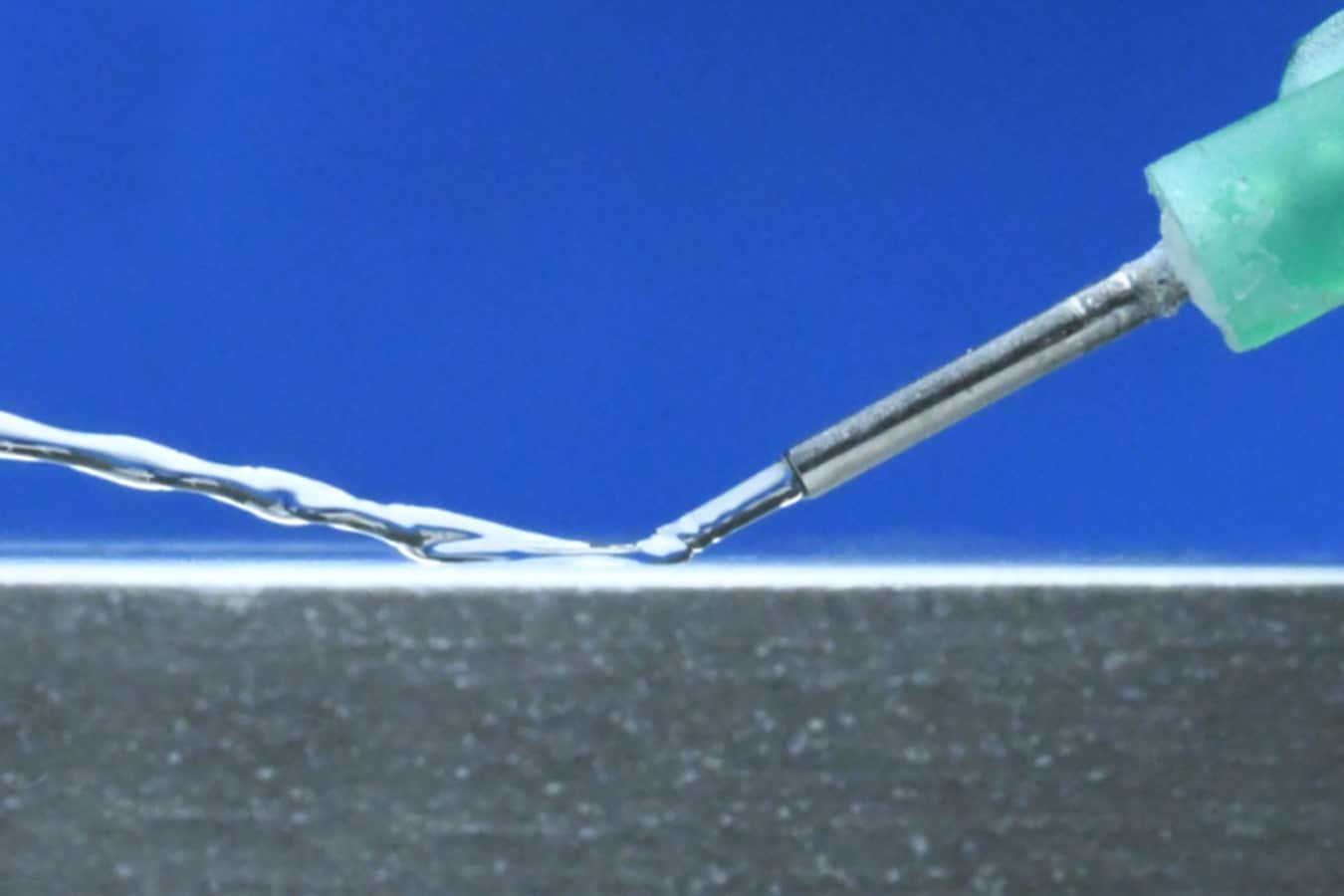 Jets of liquid bounce off hot surfaces without ever touching them ...